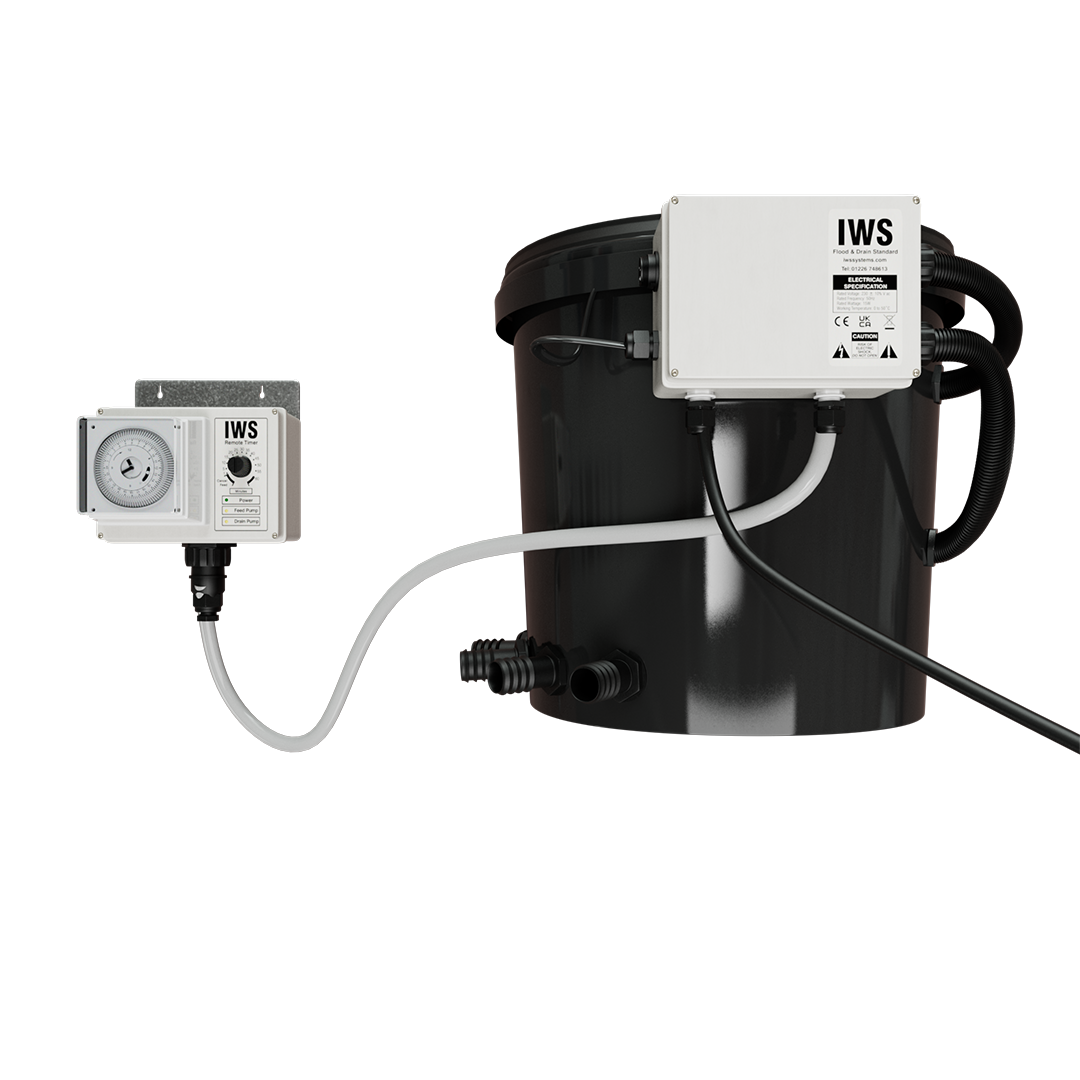 Trident 16L Pot Flood and Drain Systems | Hydrohobby Hydroponics